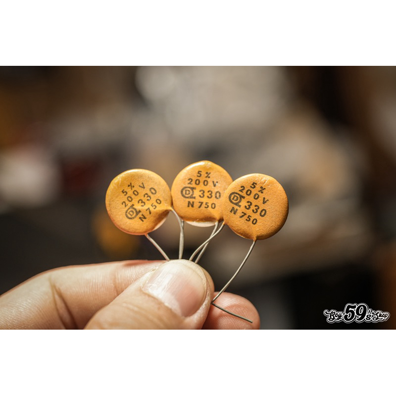 CD Treble Bleed Nos Disc Ceramic Capacitor 330pf By Boy59’s Shop ...
