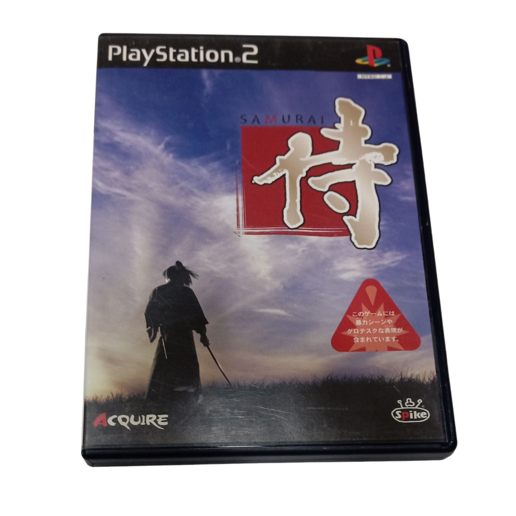 แผ่นแท้ PS2 Playstation 2 PS2 พร้อมกล่องและคู่มือ Samurai (NTSC-Japan ...