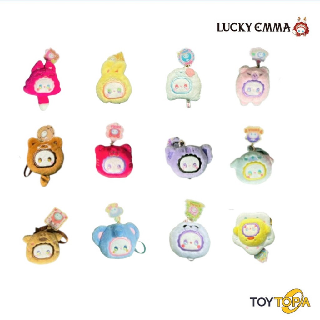 (81768) Lucky Emma - Emma Rua Rua Zoo scented Plush Keychain: Blind Box by Lucky Emma (1 จุ่ม ...