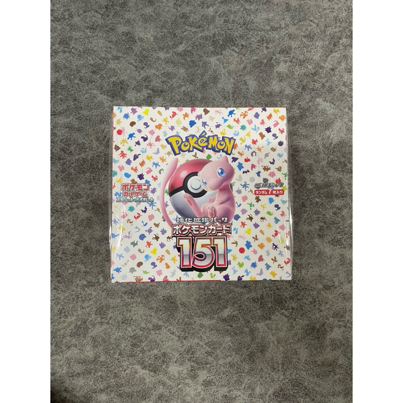 Pokemon Cards Scarlet & Violet Pokemon Card 151 sv2a Booster Sealed Box 1กล่อง | Shopee Thailand