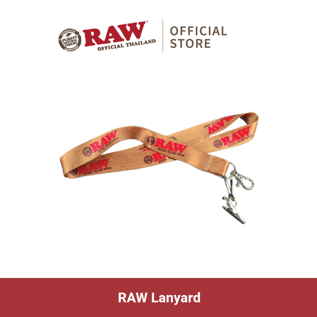สายคล้อง RAW Lanyard สายคล้องคอสำหรับคล้องนามบัตร คุณภาพดีจาก Raw Thailand | Shopee Thailand