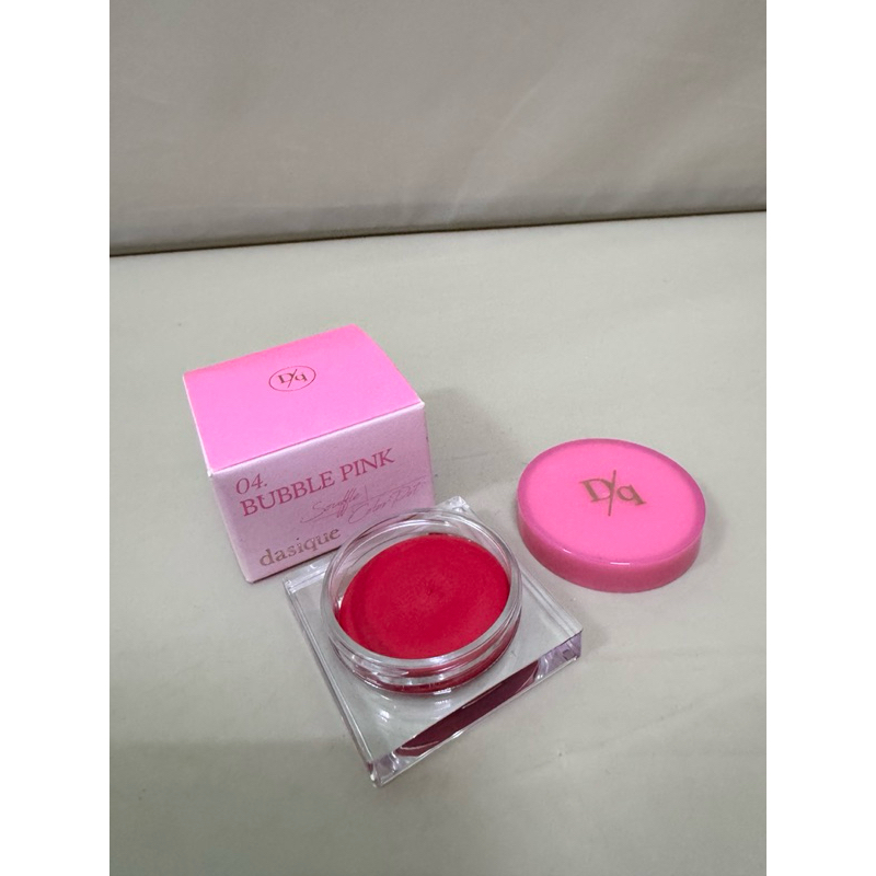 #ส่งต่อ Dasique Souffle Color Pot - สี 04 Bubble Pink 3.5g | Shopee ...