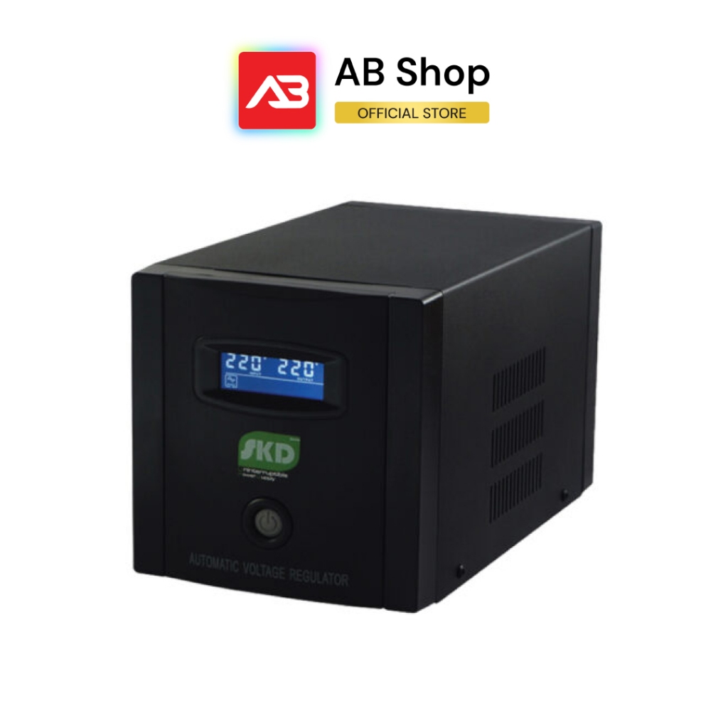 SKD เครื่องปรับแรงดันไฟฟ้าอัตโนมัติ AVR Stabilizer 3000VA/1500W รุ่น AVR-3000 | Shopee Thailand