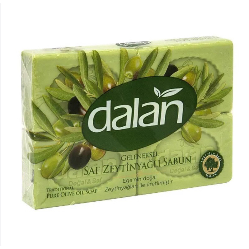 Dalan Traditional Olive Oil Pure Soap 150 gr x 4 สบู่น้ำมันมะกอก ...