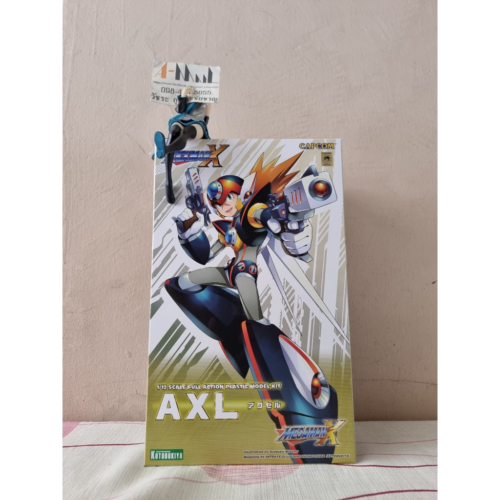 Kotobukiya Rockman Megaman X AXL 1/12 Scale Plastic Model | Shopee Thailand