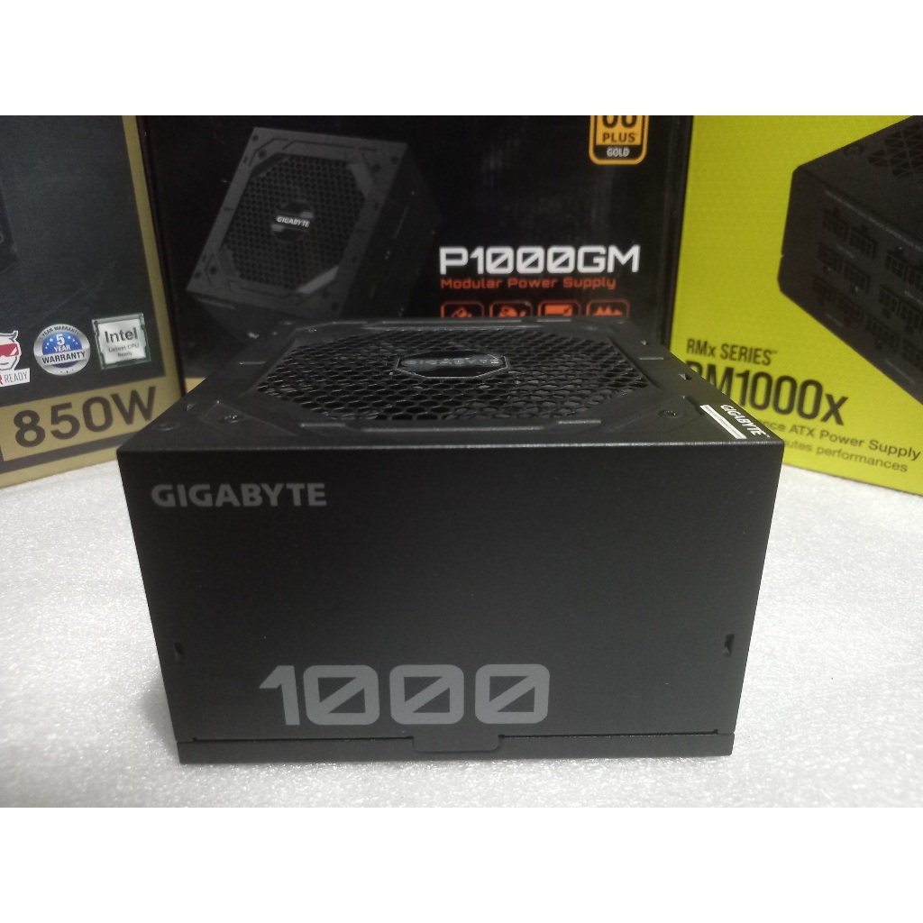 PSU สภาพสวย มีกล่อง ประกัน 09/2031 Gigabyte P1000GM 80+GOLD มือ2 ...