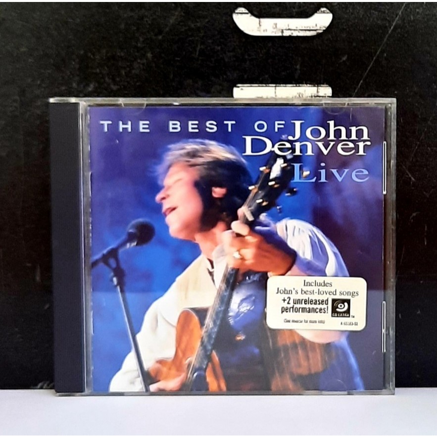 CD ซีดีเพลง John Denver / The Best of John Denver Live -s03 | Shopee ...