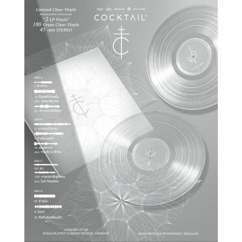 Vinyl Cocktail : Cocktail แผ่นเสียง | Shopee Thailand