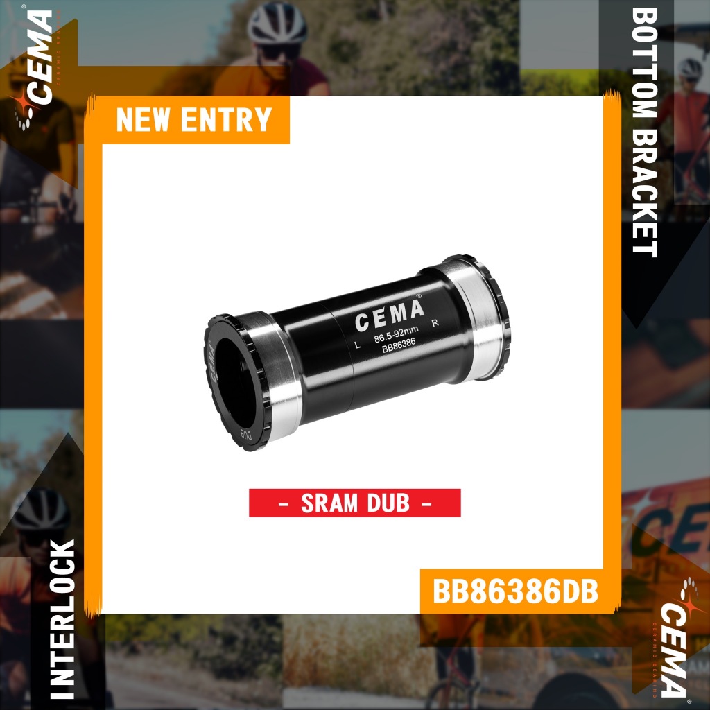 กะโหลก Cema Ceramic BB86-BB92 for SRAM DUB | Shopee Thailand