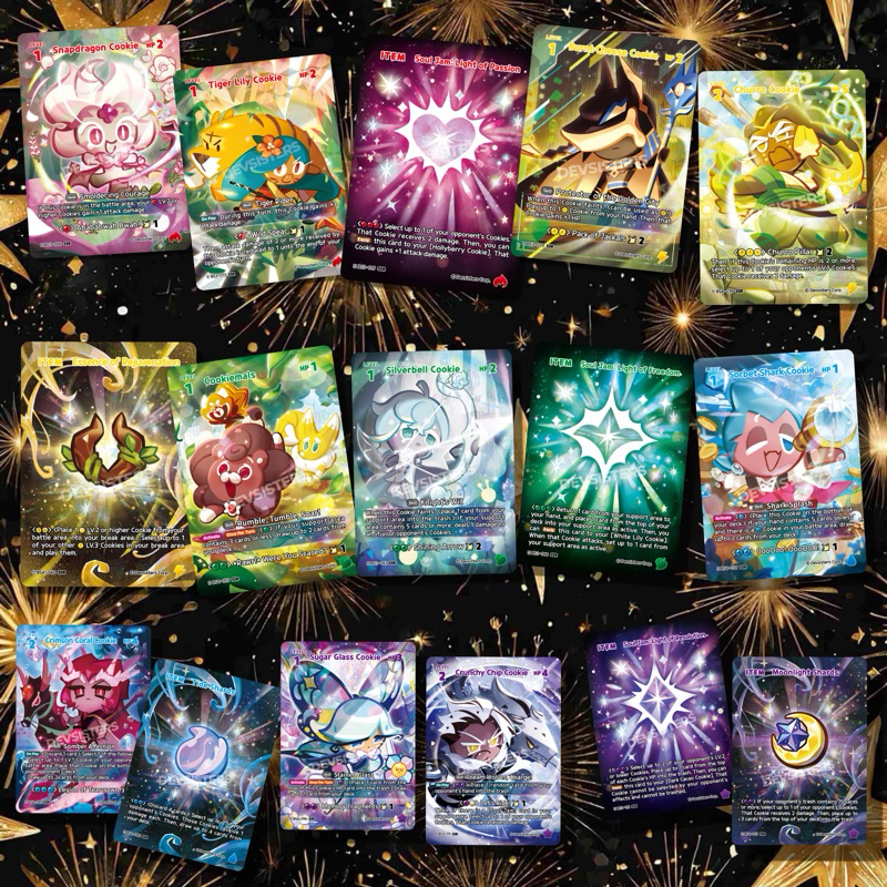 CookieRun ชุด Bs3-Bs4 ระดับ SSR ทุกสี ( Eng Ver. ) | Shopee Thailand