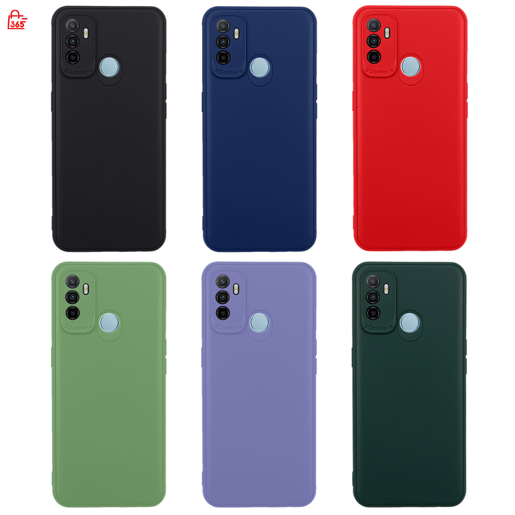 เคส สำหรับ OPPO A53 A32 A33 CPH2127 CPH2137 เคสซิลิโคนนิ่ม กันกล้อง สี ...
