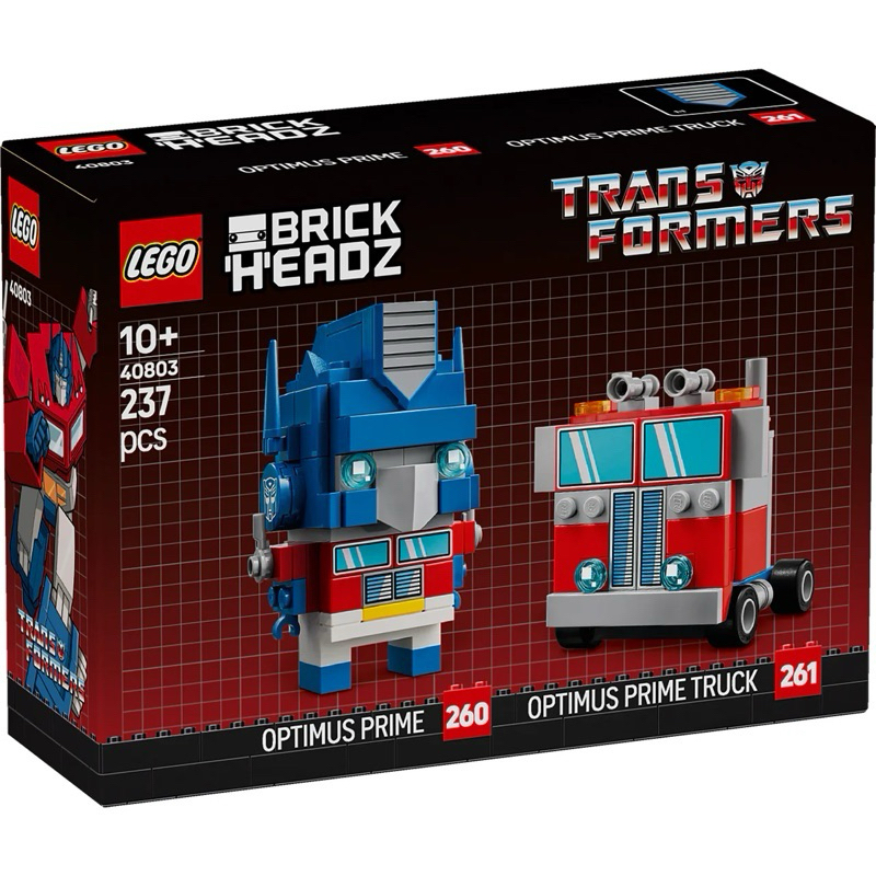 Lego BrickHeadz 40803 Optimus Prime Robot & Vehicle ของแท้ 100% มือ ...