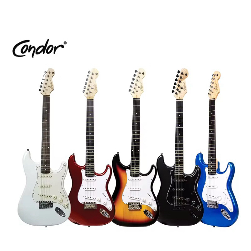 Condor CRX10 กีตาร์ไฟฟ้า Electric Guitar ทรง Strat ปิ๊กอัพเดี่ยว คุณภาพ ...