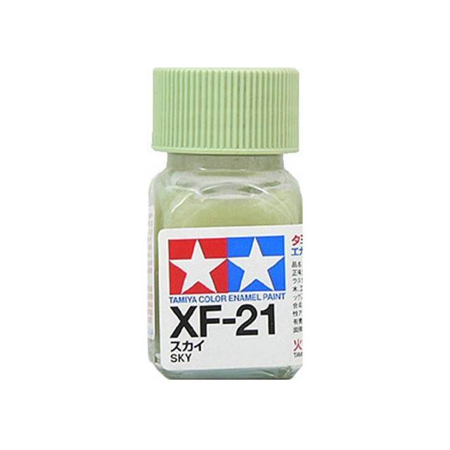 TAMIYA Enamel Color XF-21 Sky สีสูตรน้ำมัน ขนาด 10 ml. | Shopee Thailand