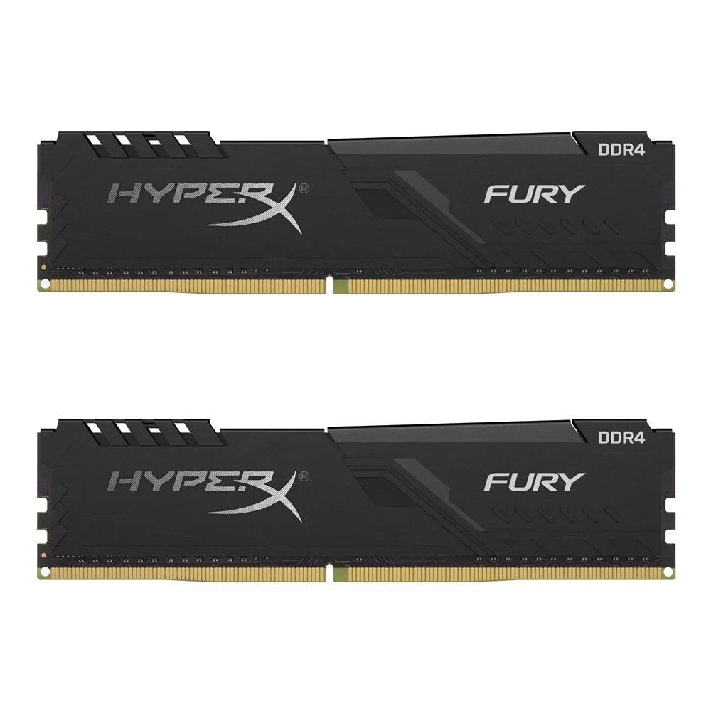 แรม RAM DDR4/2400 32GB KINGSTON HYPER-X FURY (16GBx2) 32GB BUS2400 ...