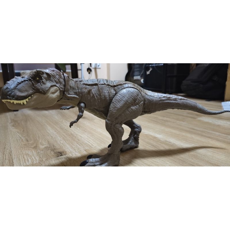 2017 FLN76 Jurassic World Legacy Extreme Chomp Tyrannosaurus Rex Mattel ...