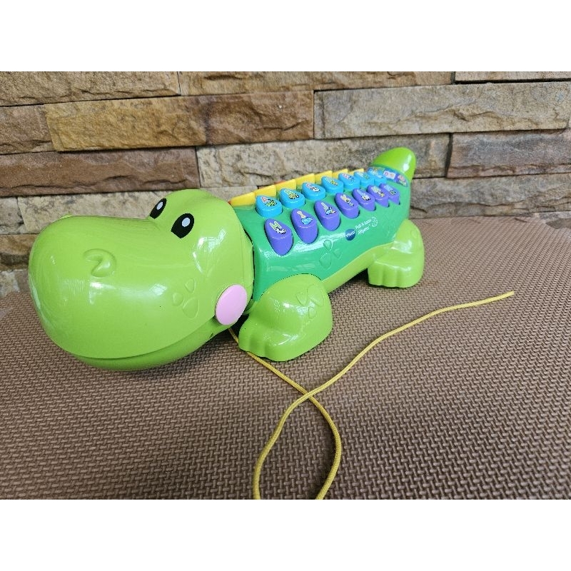 VTech Pull and Learn AlphaGator จระเข้สอนภาษา | Shopee Thailand