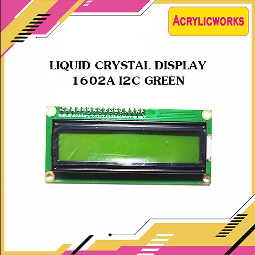 1602A I2C หน้าจอ Liquid crystal 5VDC ใช้ต่อ Arduino ได้ 16x2 สีเขียว ...