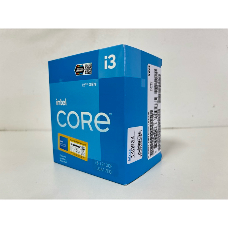 Intel® Core™ i3-12100F Socket 1700 ประกันศูนย์ 3 ปี | Shopee Thailand
