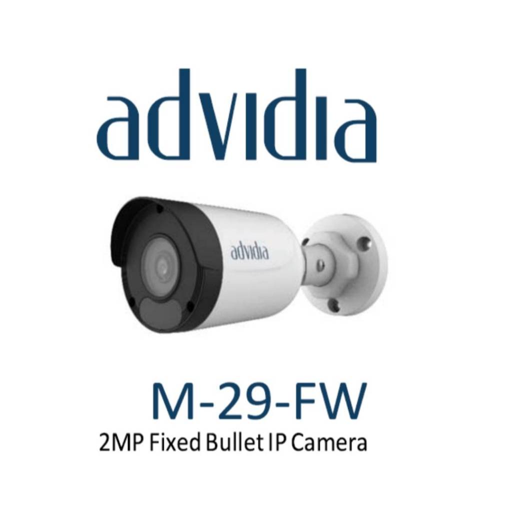 M-29-FW IP FIX BULLET 2MP Lens 2.8mm. ADVIDIA | Shopee Thailand