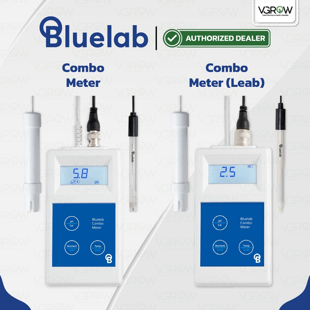 [ส่งฟรี] Bluelab Combo Meter Plus เครื่องวัดค่า pH EC อุณหภูมิ แบบพกพา บลูแปลคอมโบเมเตอร์พลัส ...