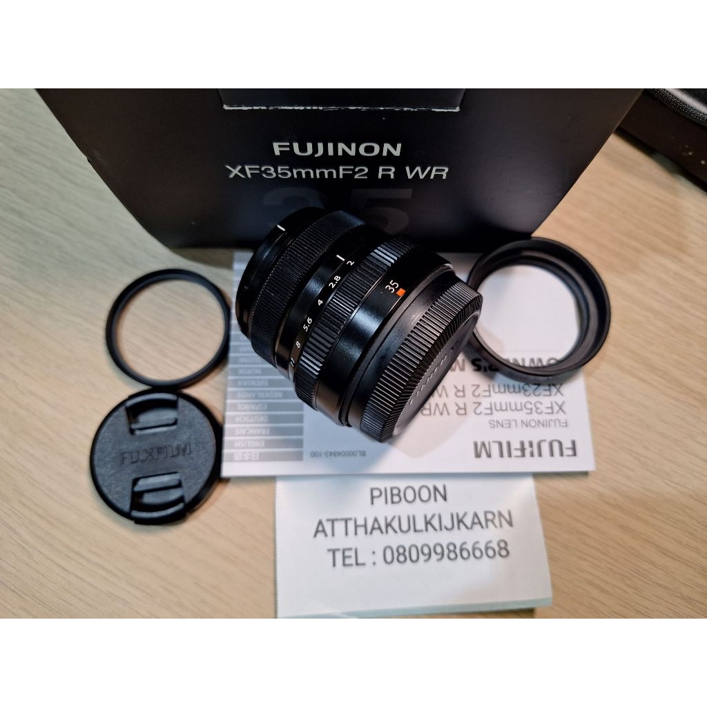 ใช้ Code ลดเหลือ 7990 Fuji XF 35mm F2 WR Fujifilm Fujinon Lens เลนส์ | Shopee Thailand