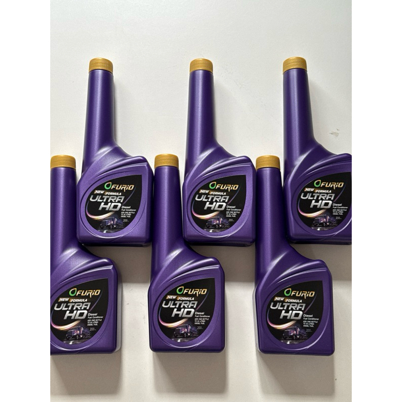 บางจาก ฟิวริโอ อัลตร้า เอชดี FURiO Ultra HD (ขนาด 200ml. Set 6 ขวด) หัว ...