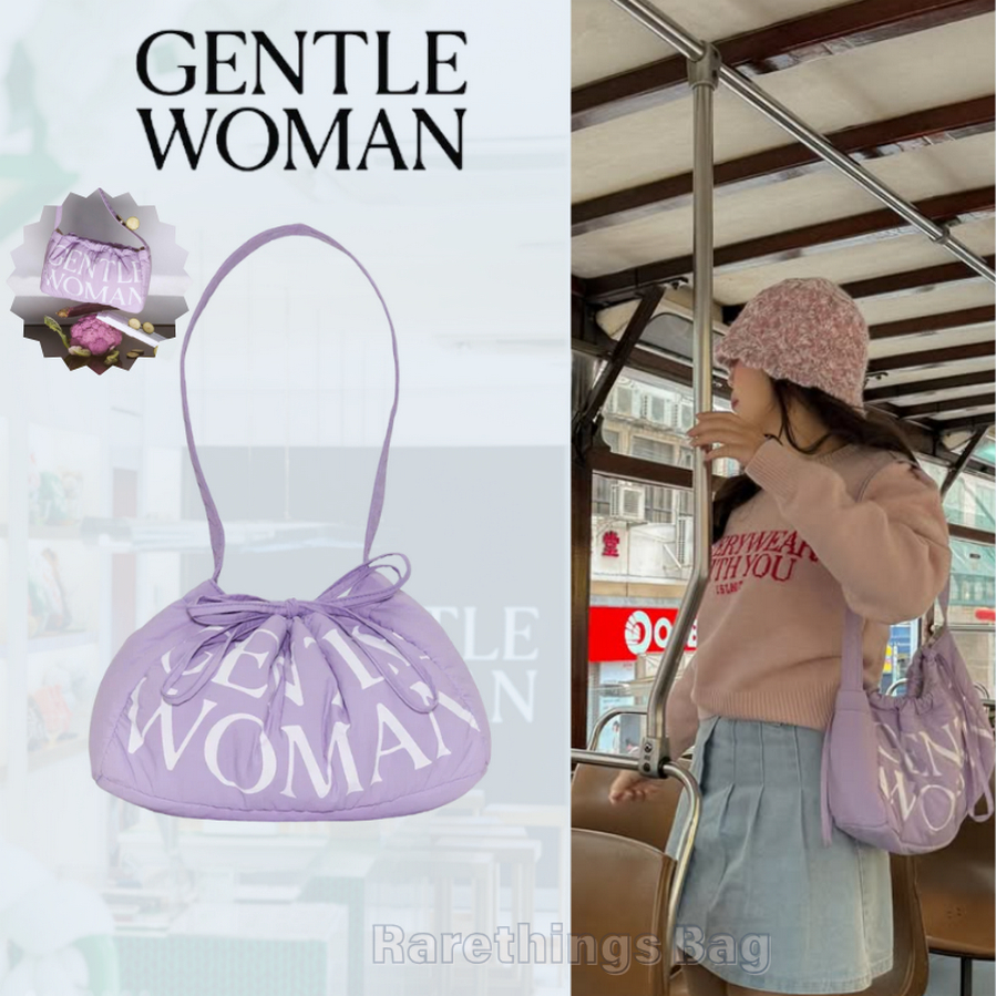 😉🔖[Gentlewoman Purple Plum Dumpling Bag] กระเป๋าเกี๊ยว drawstring bag ...