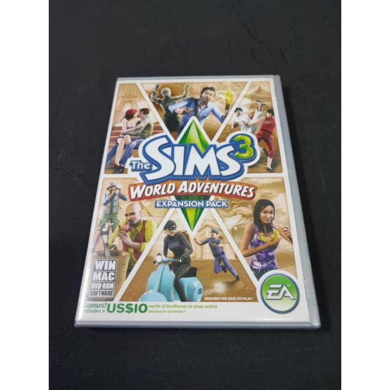 แผ่นเกมส์คอม The sims 3 : World adventure expansion pack PC Game ...
