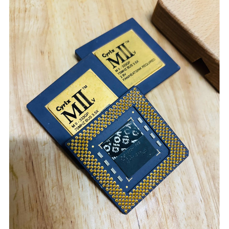 Cyrix MII 333GP processor CPUวินเทจ 📌📍👍 | Shopee Thailand