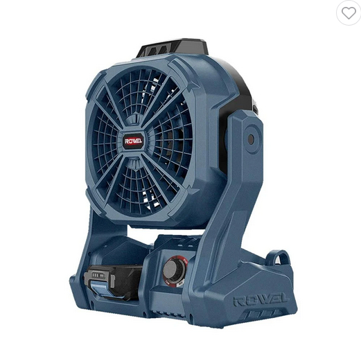พัดลมไร้สาย (พร้อมแบตเตอรี่) ROWEL RW-PT-DFA600 20 โวลต์ | Shopee Thailand