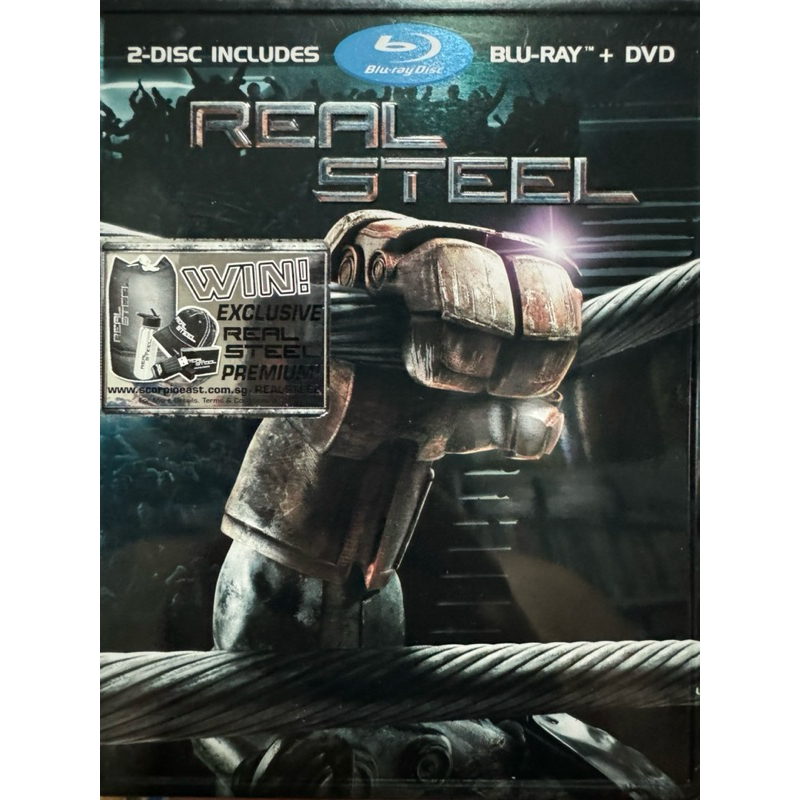 real steel steelbook blu ray มือ2 ซับไทยเสียงไทย | Shopee Thailand