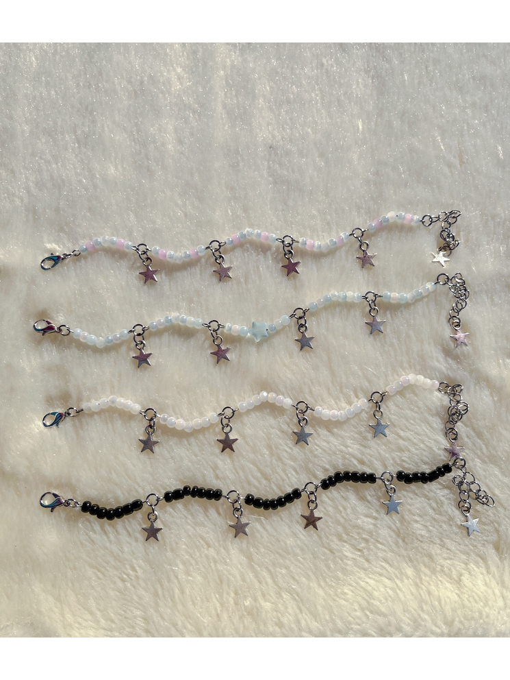 Handmade | Shooting Star กำไลข้อมือ/ข้อเท้าลูกปัดแฮนด์เมด | Shopee Thailand