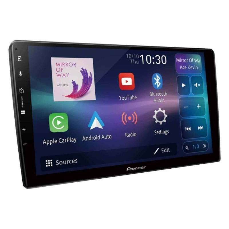 Pioneer DMH-AP6650BT หน้าจอขนาด9นิ้วรองรัApple Carplay/Android Auto ...