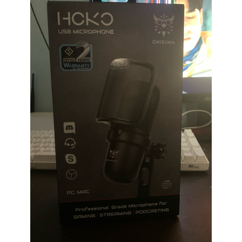 Onikuma hoko ไมค์ตั้งโต๊ะ | Shopee Thailand