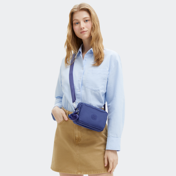 กระเป๋า Kipling รุ่น ABANU MULTI สี Ocean Blue | Shopee Thailand