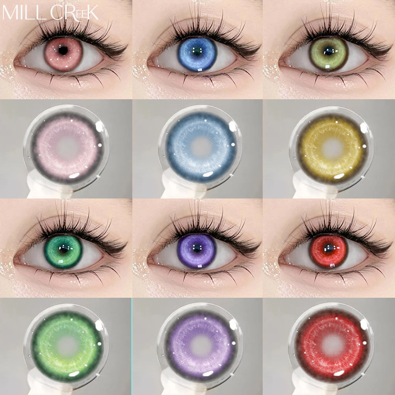 COD MILL CREEK Color Contact Lenses CosPlay 2ชิ้น Big Eyes คอนแทคเลนส์ ...