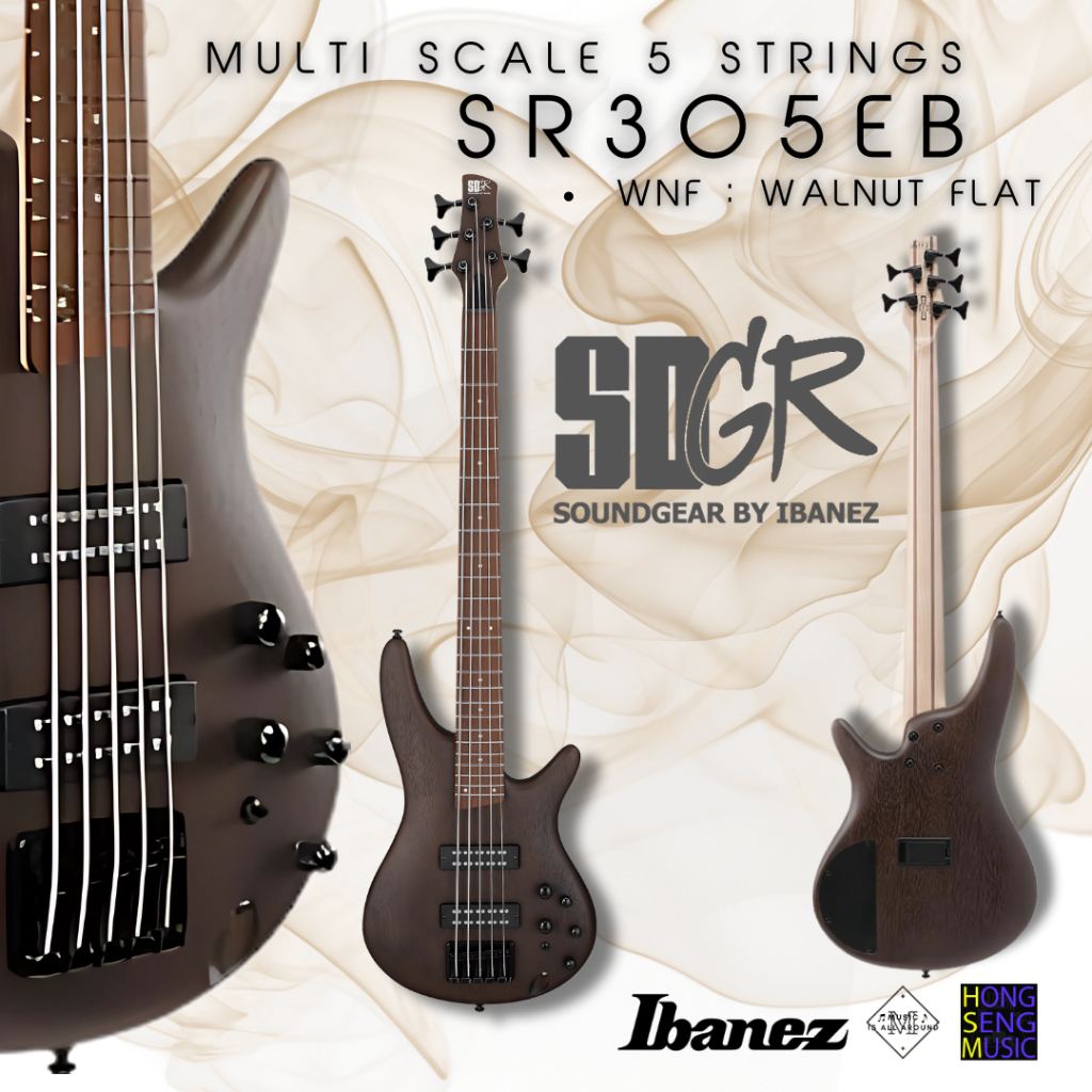เบสไฟฟ้า Ibanez SR305EB-WNF | Shopee Thailand