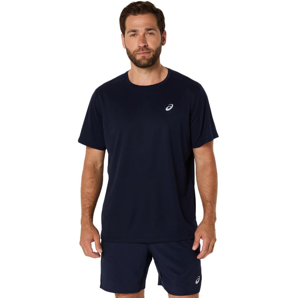 ASICS : 2011D242.400 ASICS SILVER SS TOP MEN RUNNING ผู้ชาย เสื้อคอกลม ...