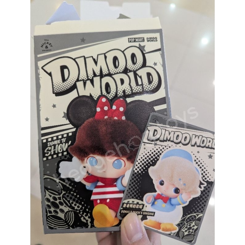 Product image พร้อมส่ง Pop Mart DIMOO WORLD × DISNEY Series-Vinyl Plush ...