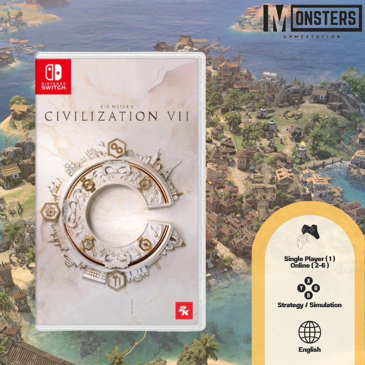 (สินค้าพร้อมส่ง) [Nintendo Switch] Civilization 7 [มือ1][โซน2] | Shopee ...