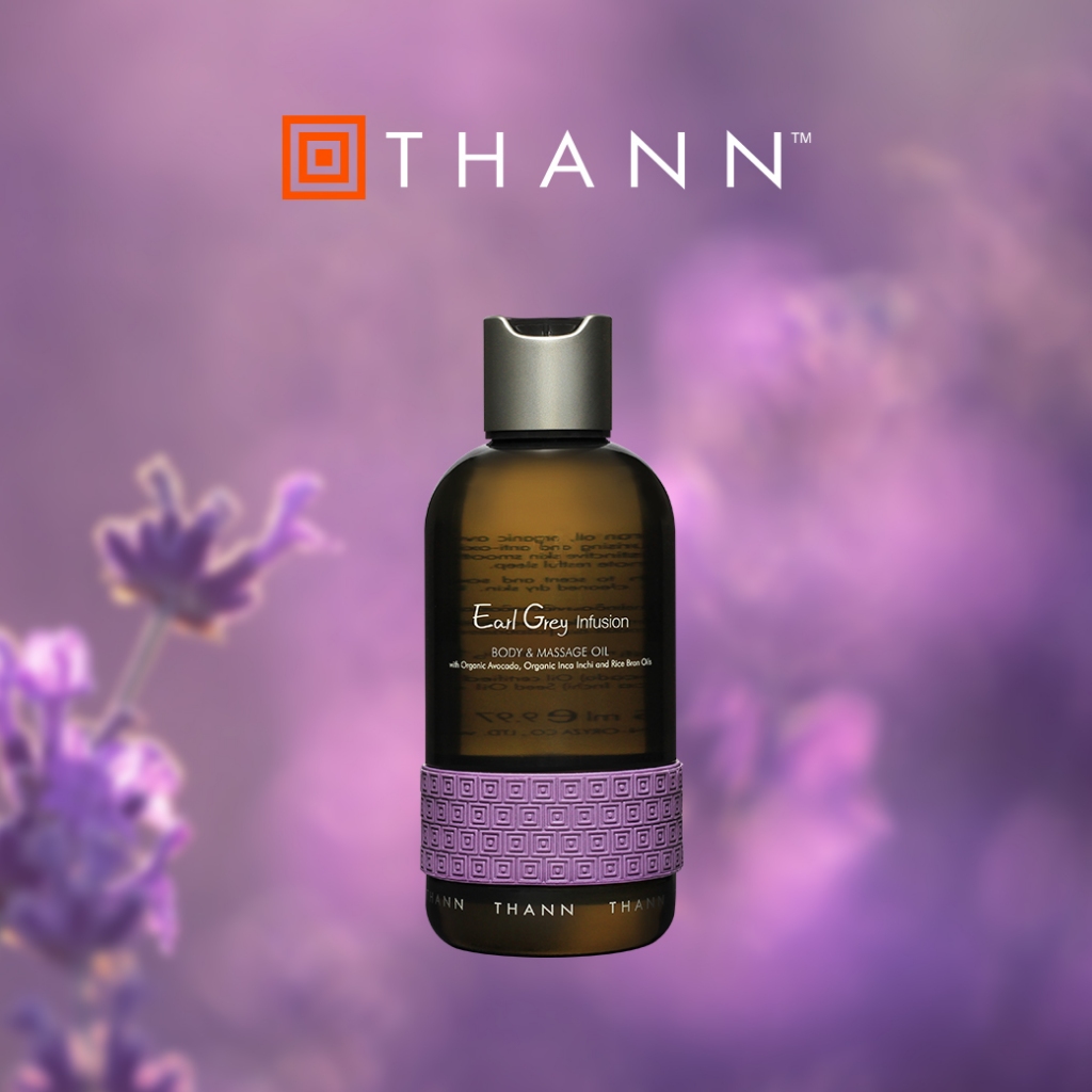 THANN Earl Grey Infusion Body&massage oil 295 ml. น้ำมันนวด | Shopee ...