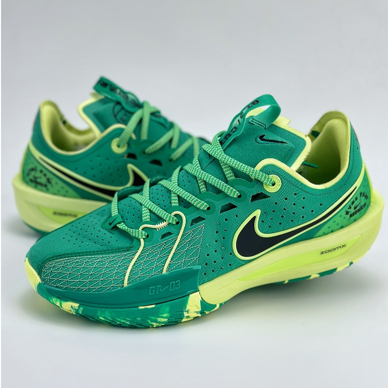 nike G.T. Cut 3 EP GT3 แก๊งต่ำ สีเขียว รองเท้าผ้าใบผู้ชาย | Shopee Thailand
