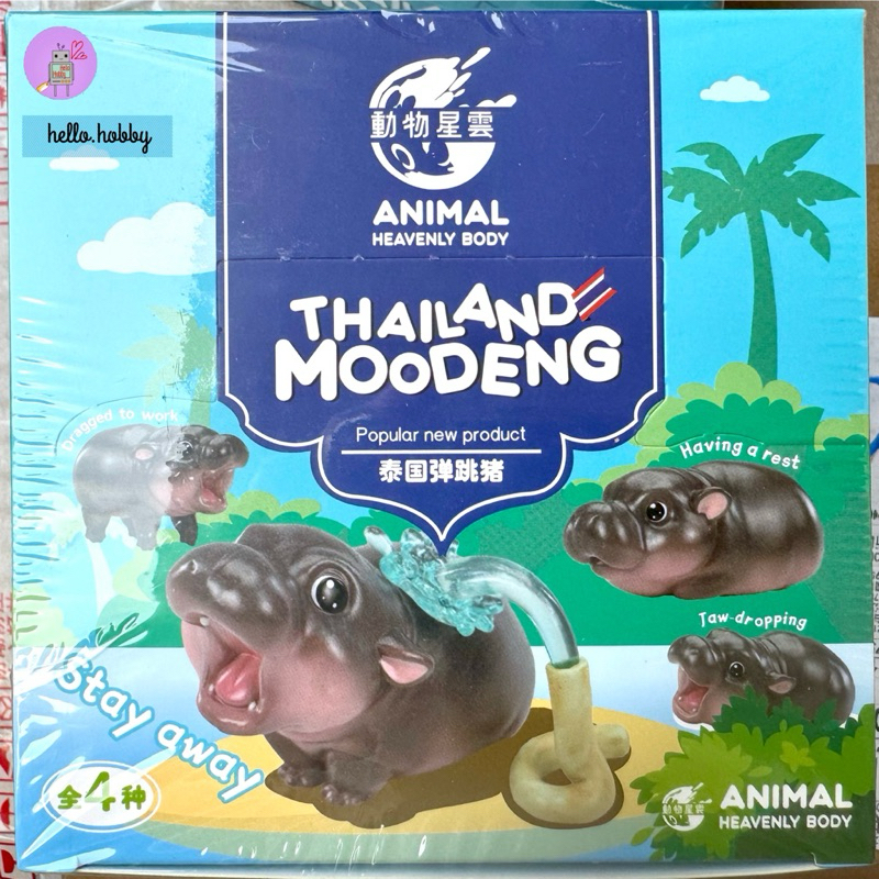 ร้าน🇹🇭 พร้อมส่ง โมเดลหมูเด้ง ได้ 1ตัว - Thailand Moodeng Series by ...