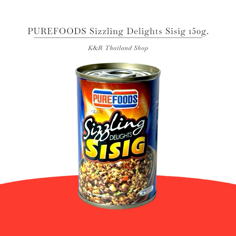 PUREFOODS SIZZLING SISIG 150g. | Shopee Thailand