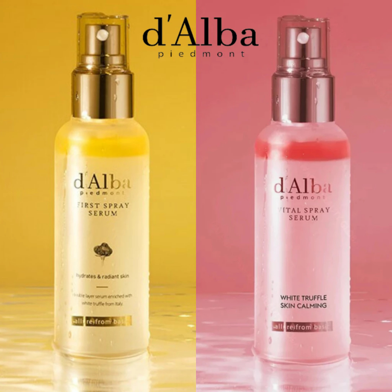 d'Alba White Truffle First Spray Serum 100m / White Truffle Vital Spray ...