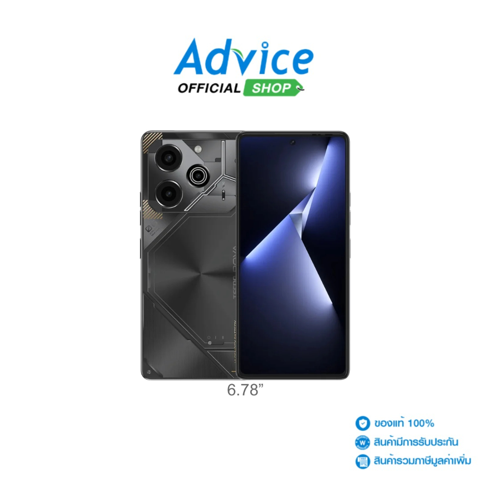 TECNO Pova 6 Pro (8+256GB,TEC-LI9) Meteorite Grey - A0166221 | Shopee ...