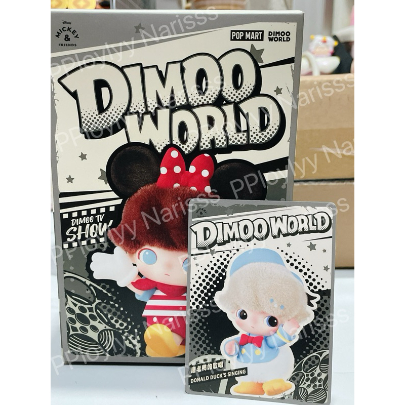 Popmart Dimoo Disney เช็คการ์ด ของแท้ 100% | Shopee Thailand