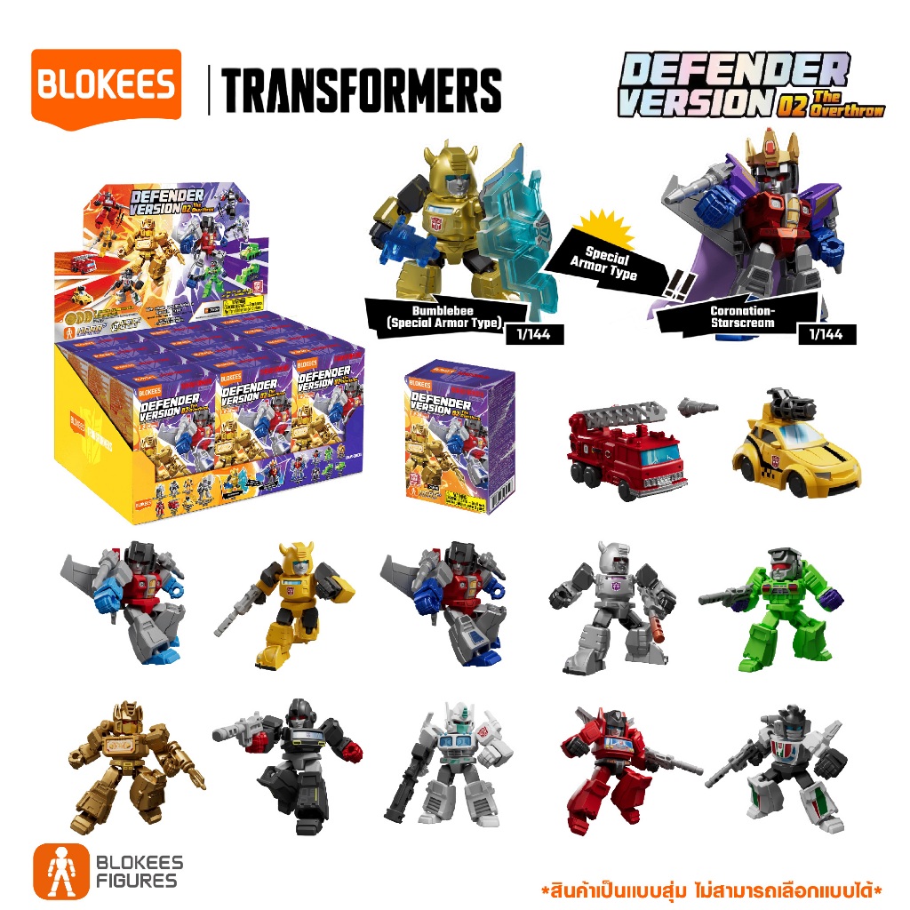 BLOKEES Transformers Model Kit (Blind box) Transformers Defender ...