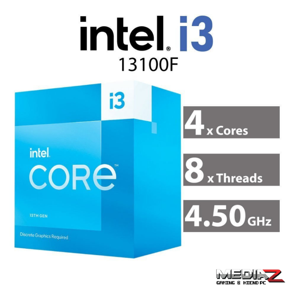 ส่งด่วน+โค้ดลด Cpu Intel Core i3-13100F ประกัน Synnex lga1700 gen 13th 4.50 GHz | Shopee Thailand
